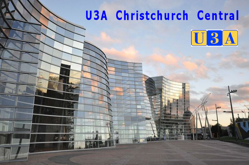 U3A Christchurch Central Homepage